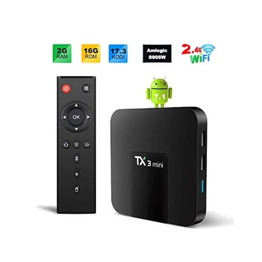 TX3 Mini Android Smart TV Box 2GB RAM 16GB ROM Price in BD